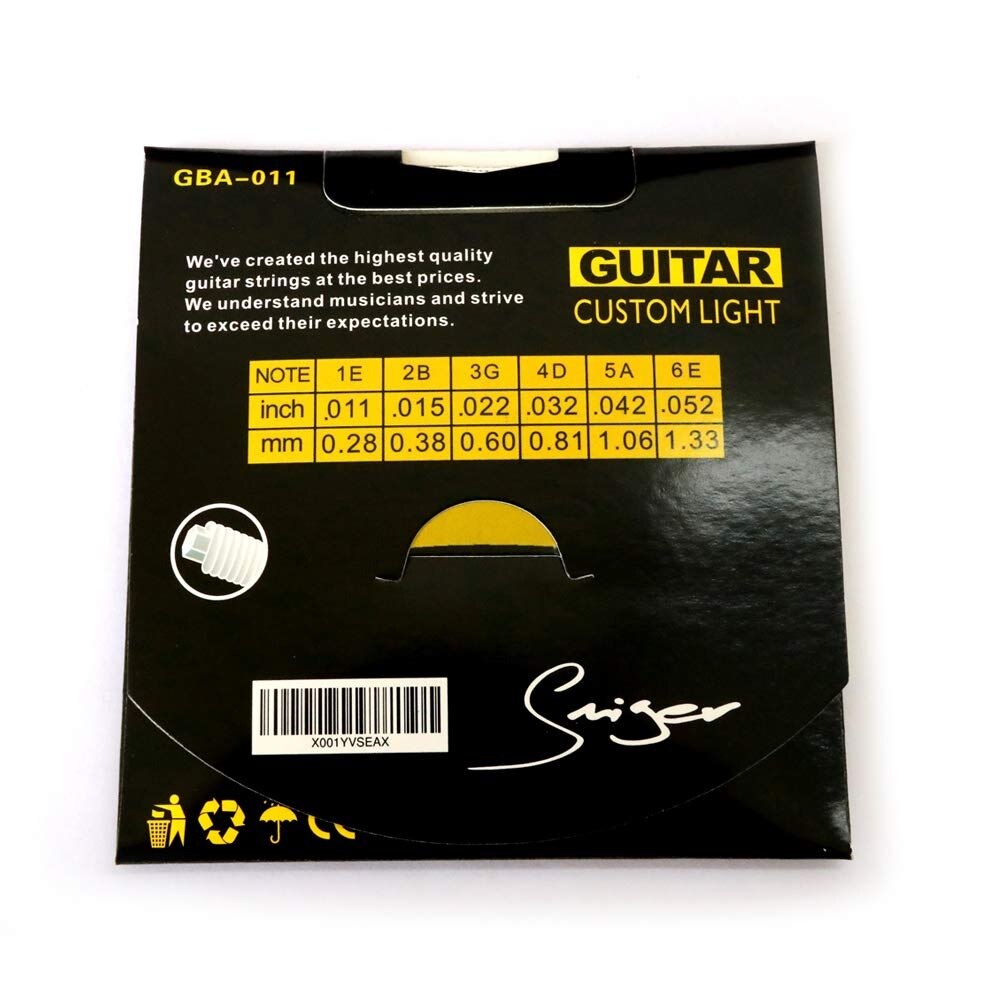 Corzi de chitara acustica si electro-acustica Smiger GBA-011 cu pene si pin pull-er - eMAG.ro