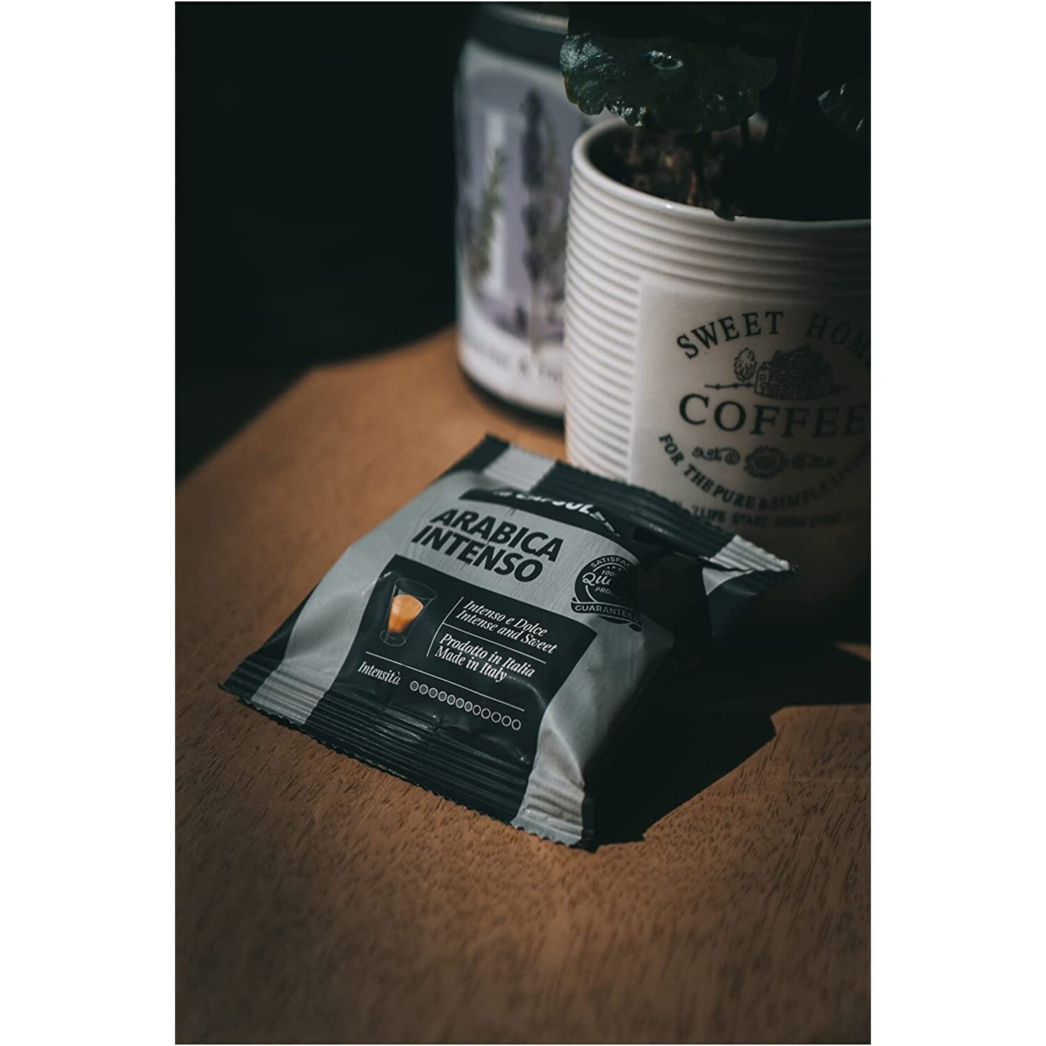 Кафе La Capsuleria, Intenso Arabica, 100 Nespresso, съвместими капсули ...