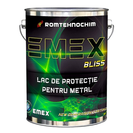 Lac protectie metal “Emex Bliss”, Transparent, Bidon 4 Kg - eMAG.ro