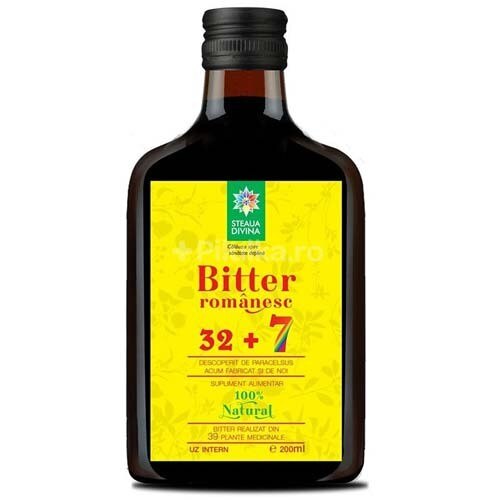 Bitter Romanesc 39 Plante, 200 ml, Steaua Divina - eMAG.ro