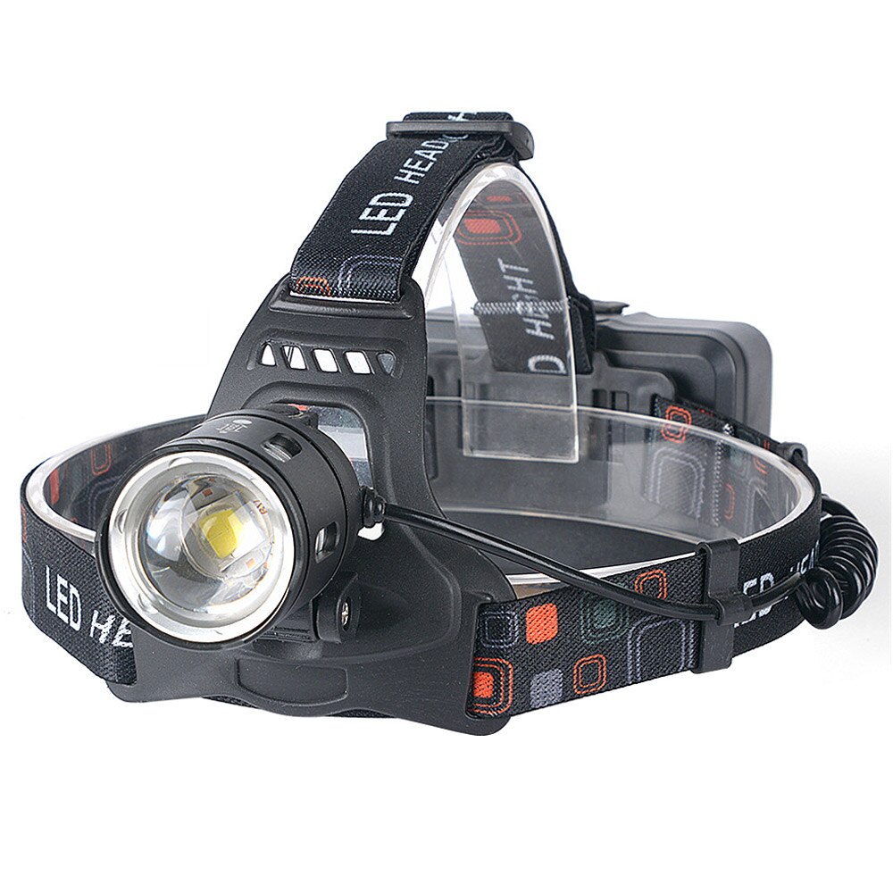 Lanterna de cap, YWX, 1200 lumeni, 3 Moduri iluminare, USB, Waterproof ...