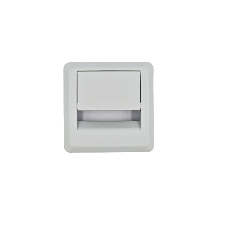 Suport Trecere Cabluri Patrat, PVC, fi 60mm, Gri Deschis - eMAG.ro