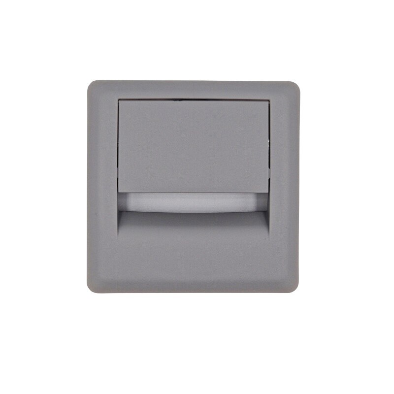 Suport Trecere Cabluri Patrat, PVC, fi 80mm, Gri Inchis - eMAG.ro