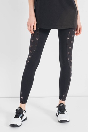 Nike, Colanti cu talie inalta si imprimeu logo Air - eMAG.ro