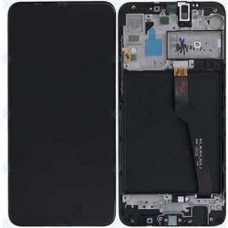 LCD Kijelző Samsung A105 A10 fekete ORG GH82-19367A GH82-19515A GH82 ...