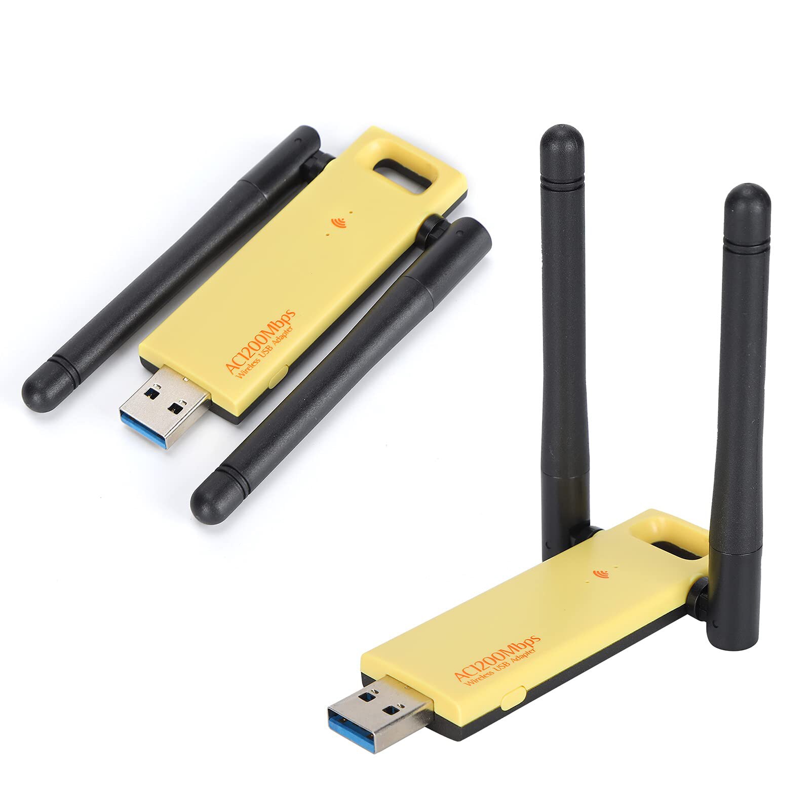 Adaptor USB dual band wireless, Vaxiuja, 1200Mbps, USB3.0, AC1200M, 2 ...