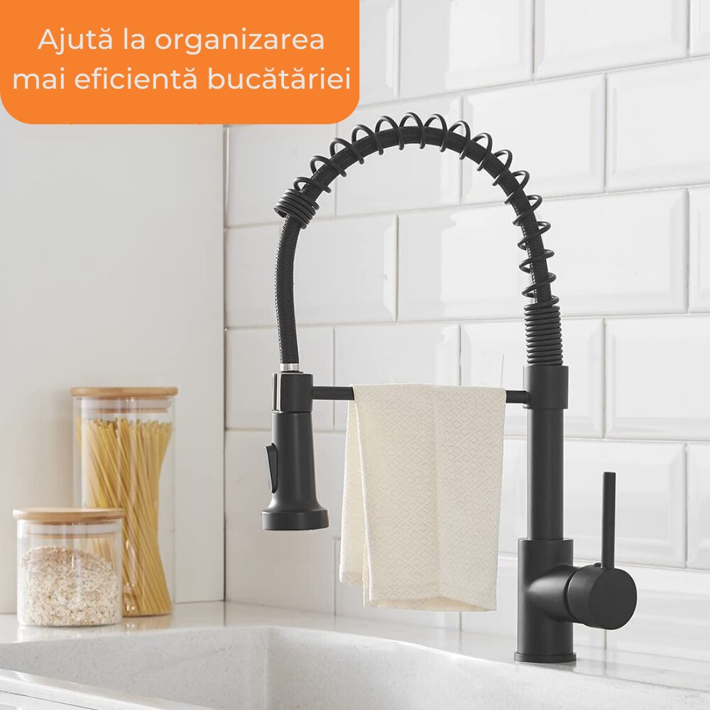 Baterie Sanitara de Bucatarie Moderna pentru Chiuveta, Perlator cu 2 ...