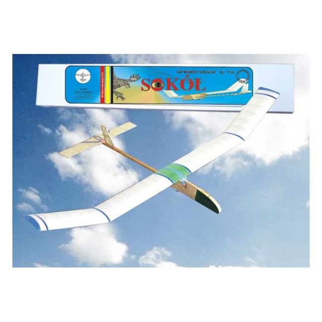 Avion planor, HM, Lemn, Multicolor - eMAG.ro