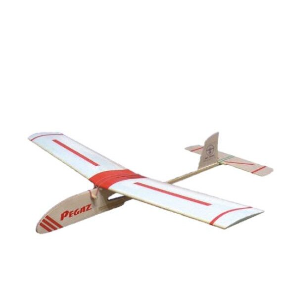 Avion planor, HM, Lemn, Multicolor, 5+ - eMAG.ro
