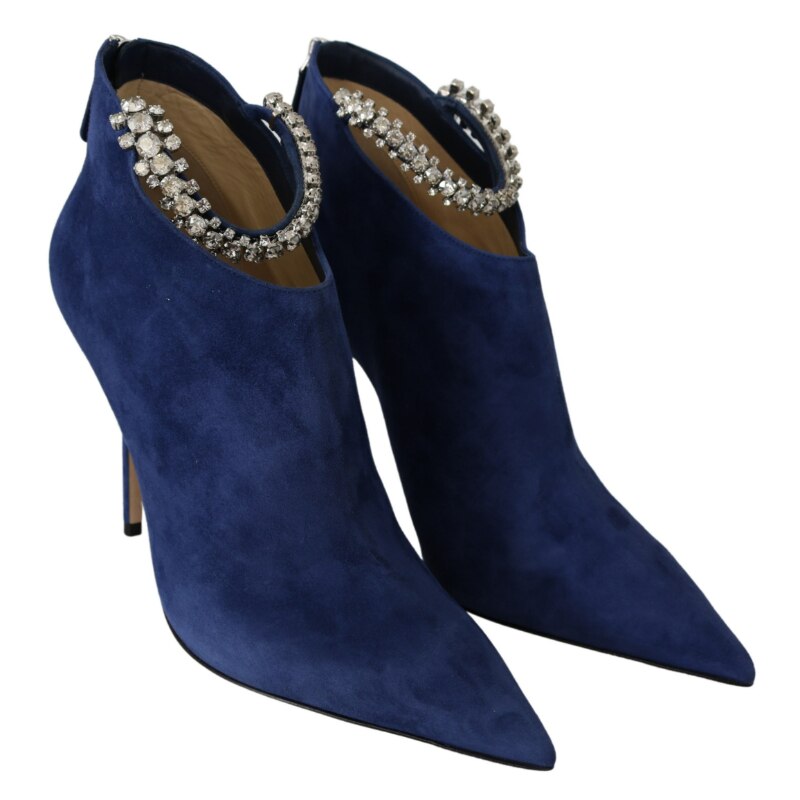 Tocuri, Jimmy Choo, Piele, Albastru, 42 EU - eMAG.ro