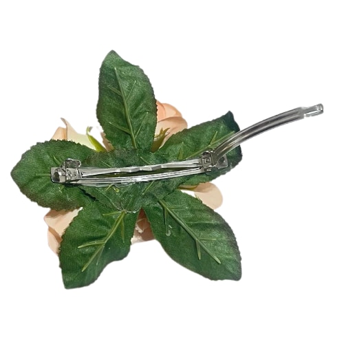 Clama de par, Handmade, Clip - clap, Statement, 5 trandafiri 3D, 5 ...