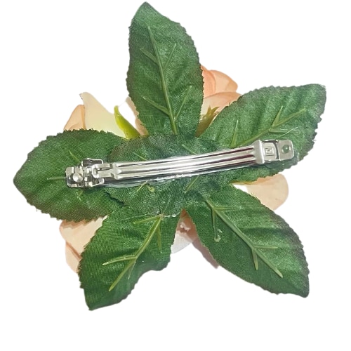 Clama de par, Handmade, Clip - clap, Statement, 5 trandafiri 3D, 5 ...