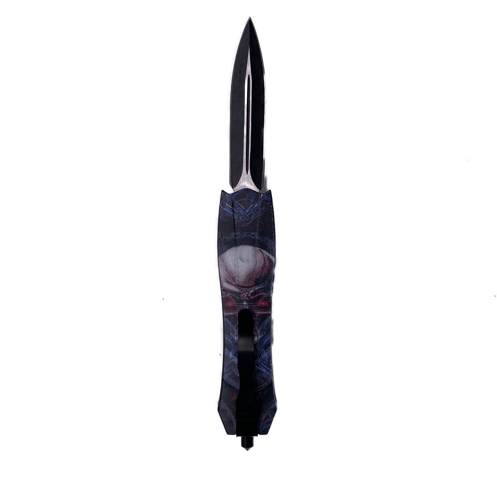 Cutit Automat Cu Buton, Model Craniu, Multicolor, Dispozitiv Spart Geam ...