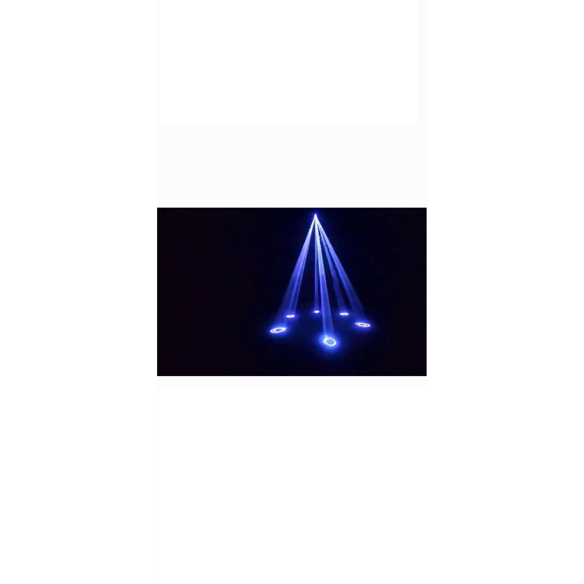 Proiector laser profesional pentru discoteca Dj RGBW 4 culori - eMAG.ro