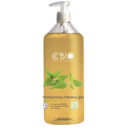 Sampon organic pentru par gras 500 ml CE'BIO - eMAG.ro