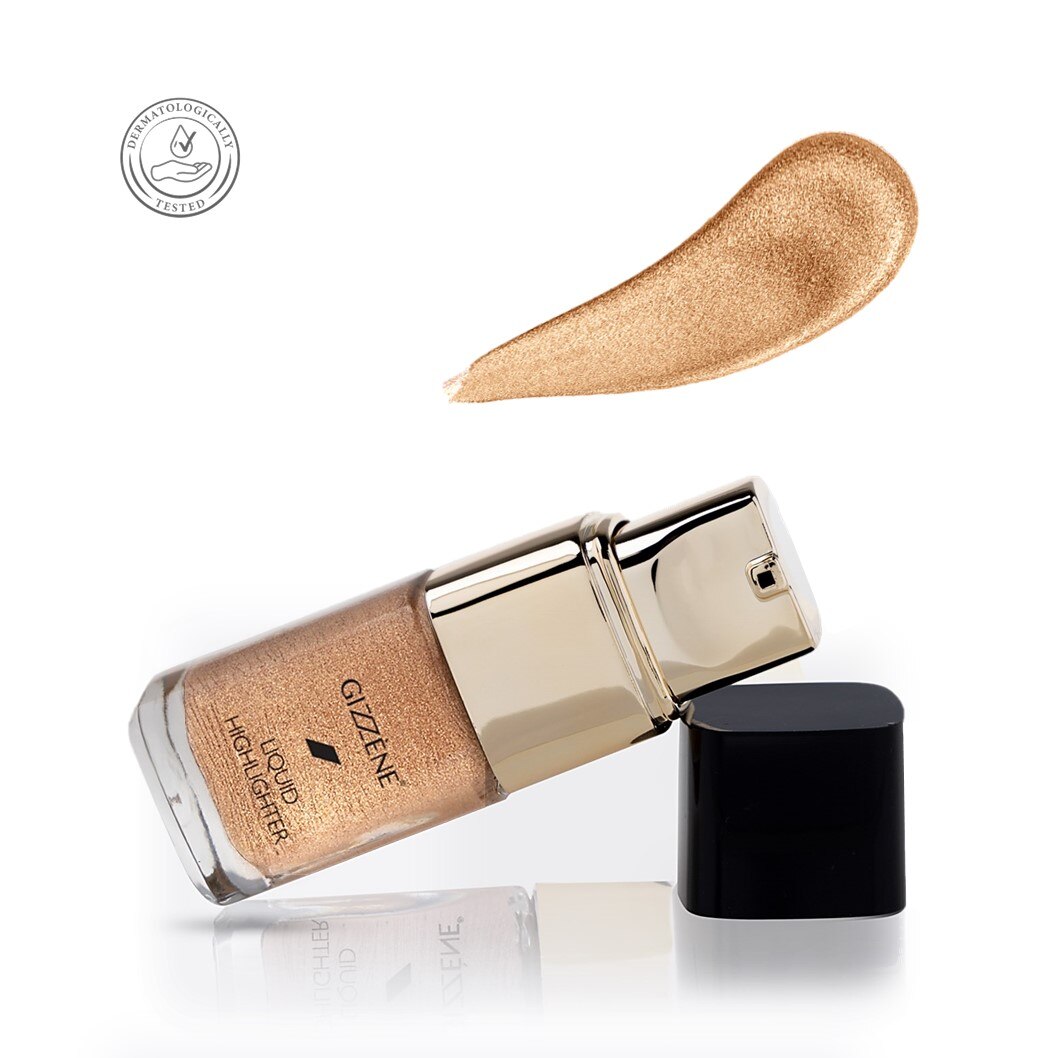 Iluminator lichid fata si corp Gizzene Liquid Highlighter 03 Sunlight ...