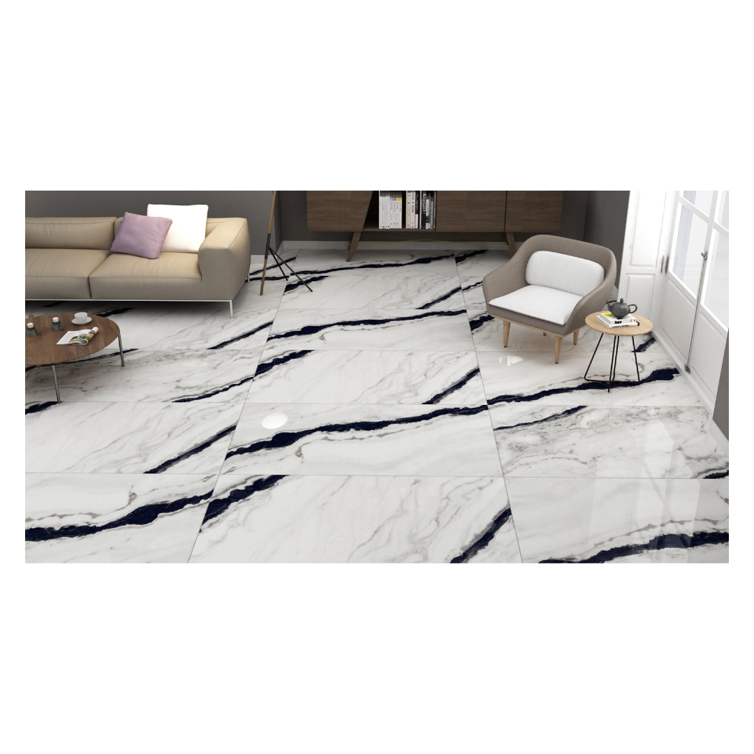 Gresie Sivon Statuario, 60 x 120, lucioasa 1,44 mp/cutie - eMAG.ro