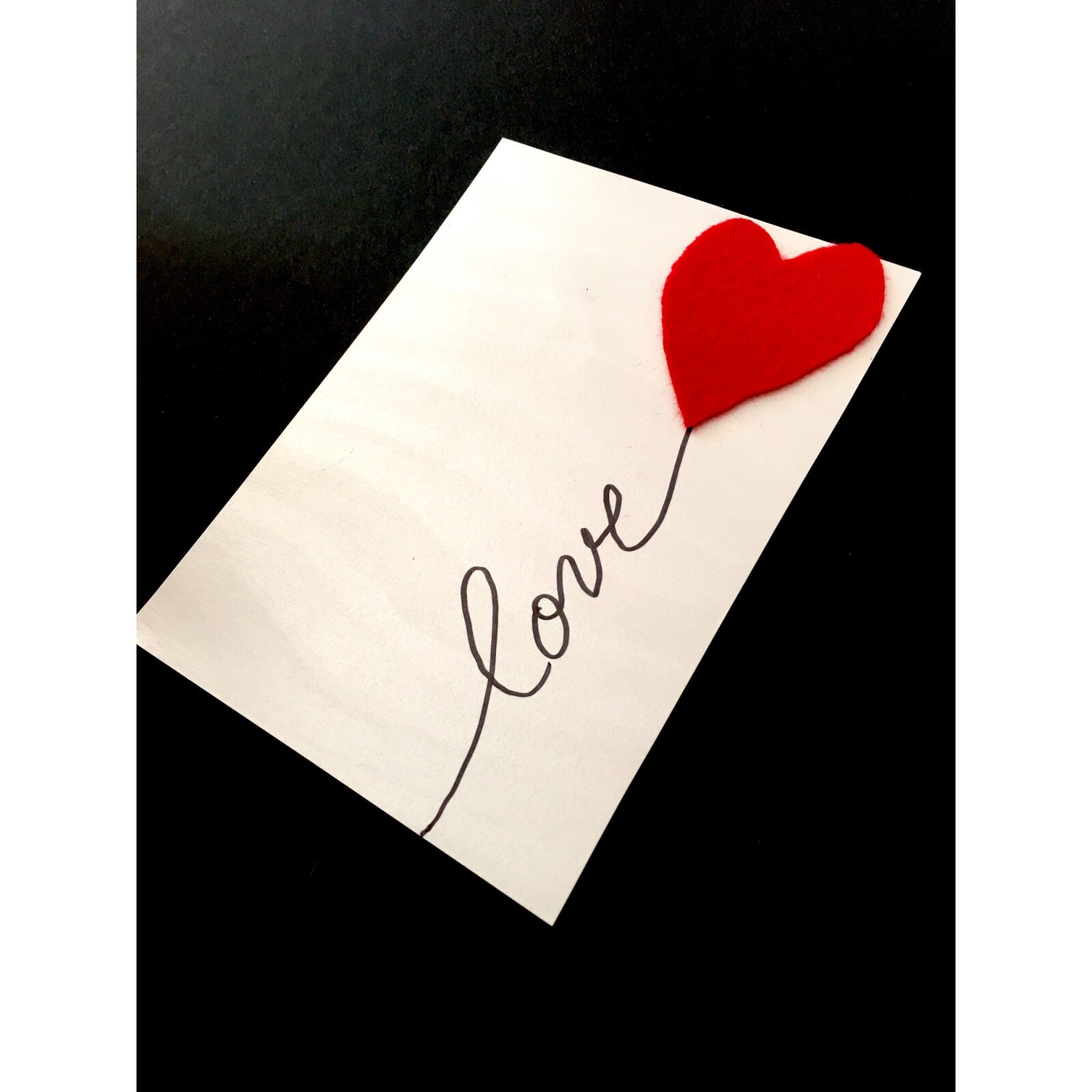 Felicitare Love, White - eMAG.ro