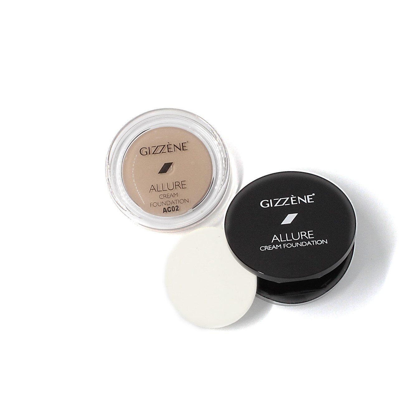 Fond de ten crema Gizzene ALLURE Cream Foundation 02 Desert, 11.5 g ...