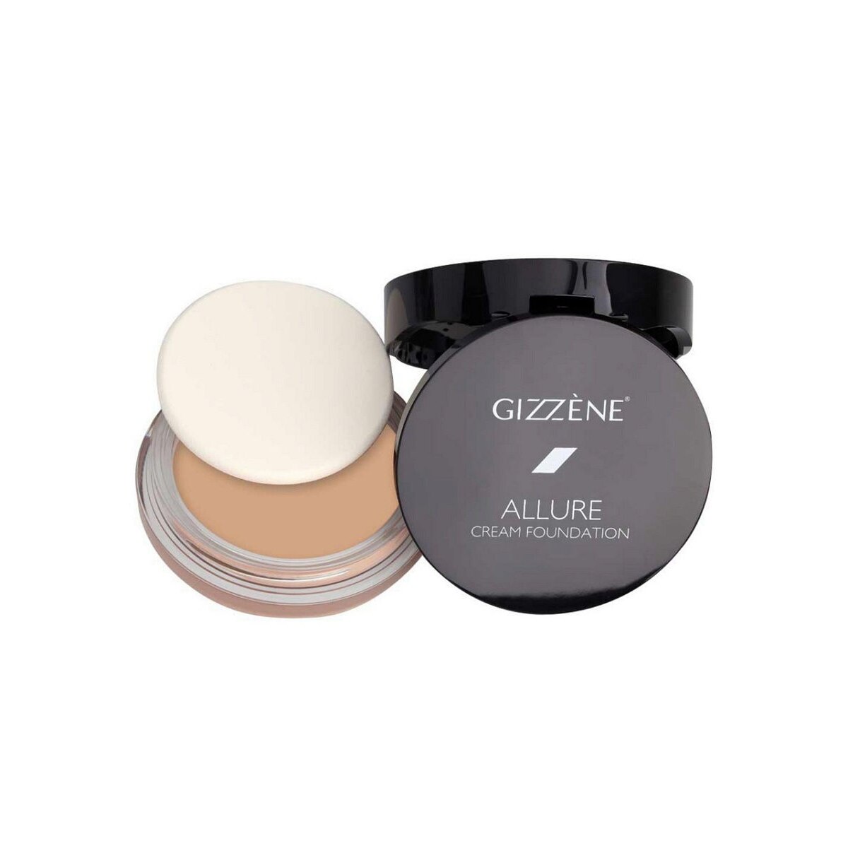 Fond de ten crema Gizzene ALLURE Cream Foundation 02 Desert, 11.5 g - eMAG.ro