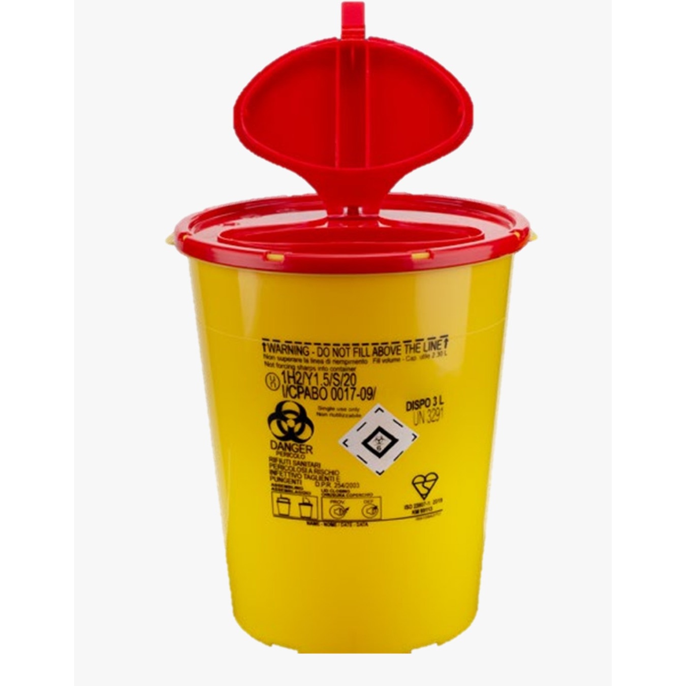 Recipient pentru deseuri intepatoare, Capacita 1L, Polietilena, FL ...