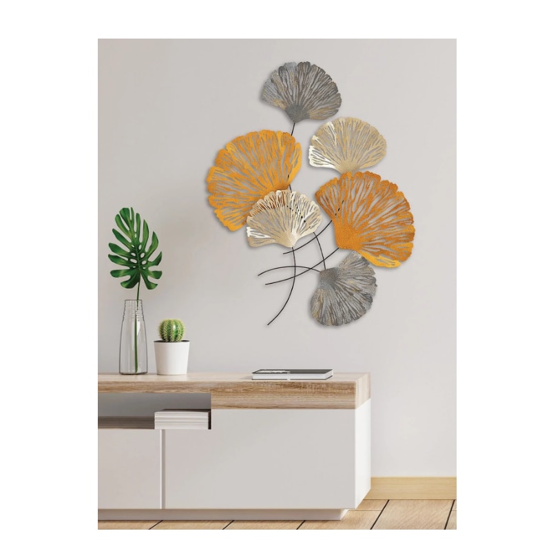 Panou metalic decorativ perete 3D, Dore Art Metal CH110-1, 100 x 75 cm ...