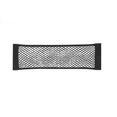 Plasa de organizare portbagaj auto, cu Velcro, 80x25cm, Negru - eMAG.ro