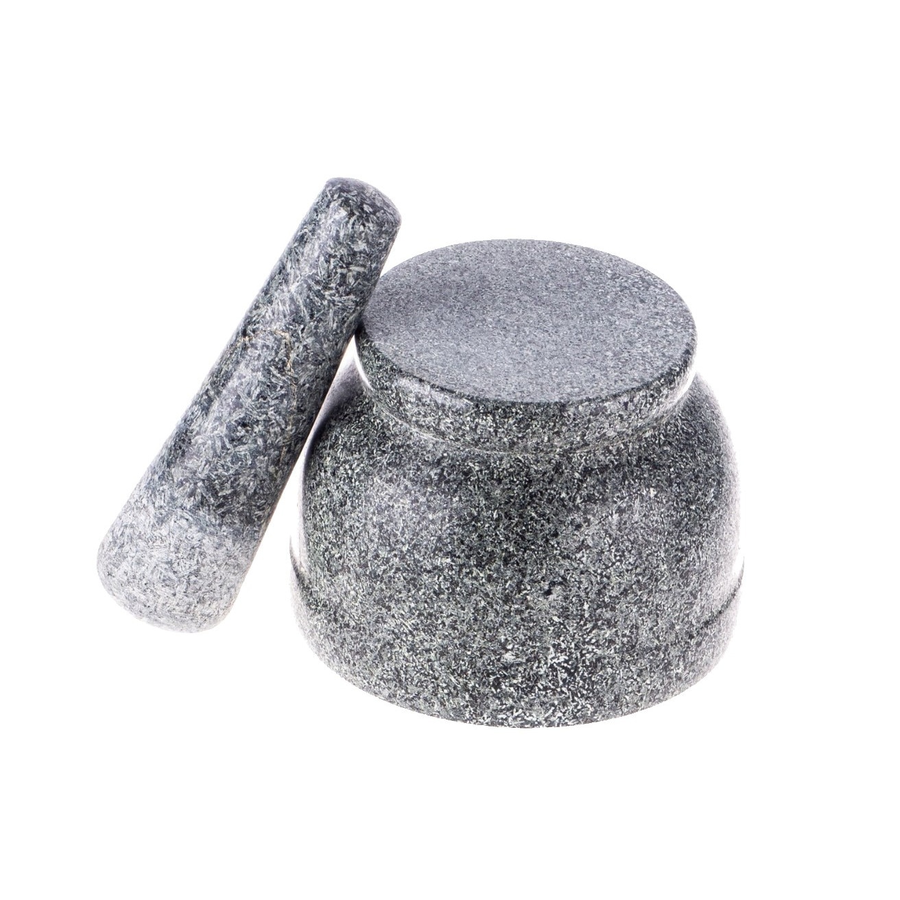 Mojar cu pistil din granit, 14x10 cm negru, Kinghoff - eMAG.ro