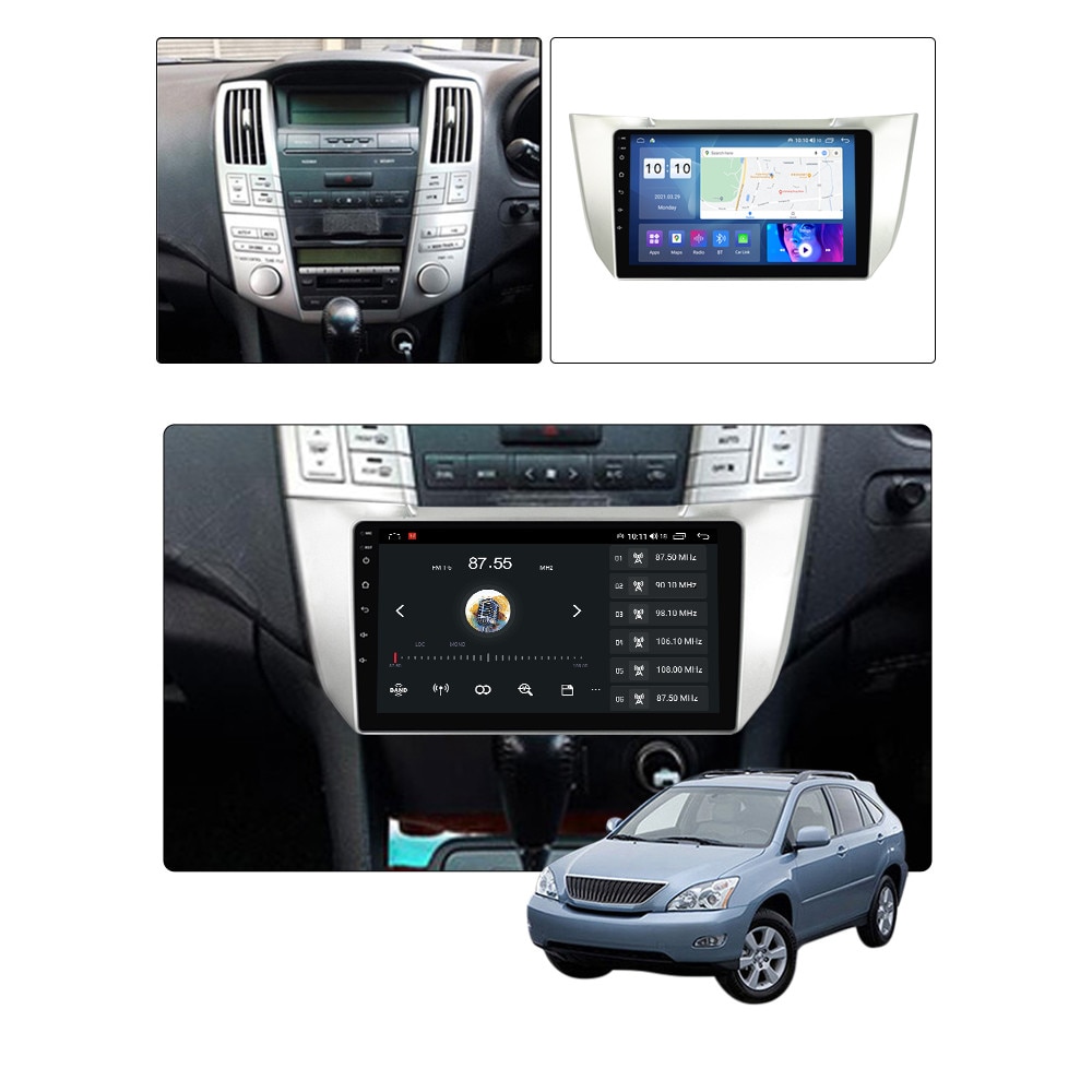 Navigatie dedicata Lexus RX300 RX330 RX350 RX400H 2003-2009, NAVI-IT ...