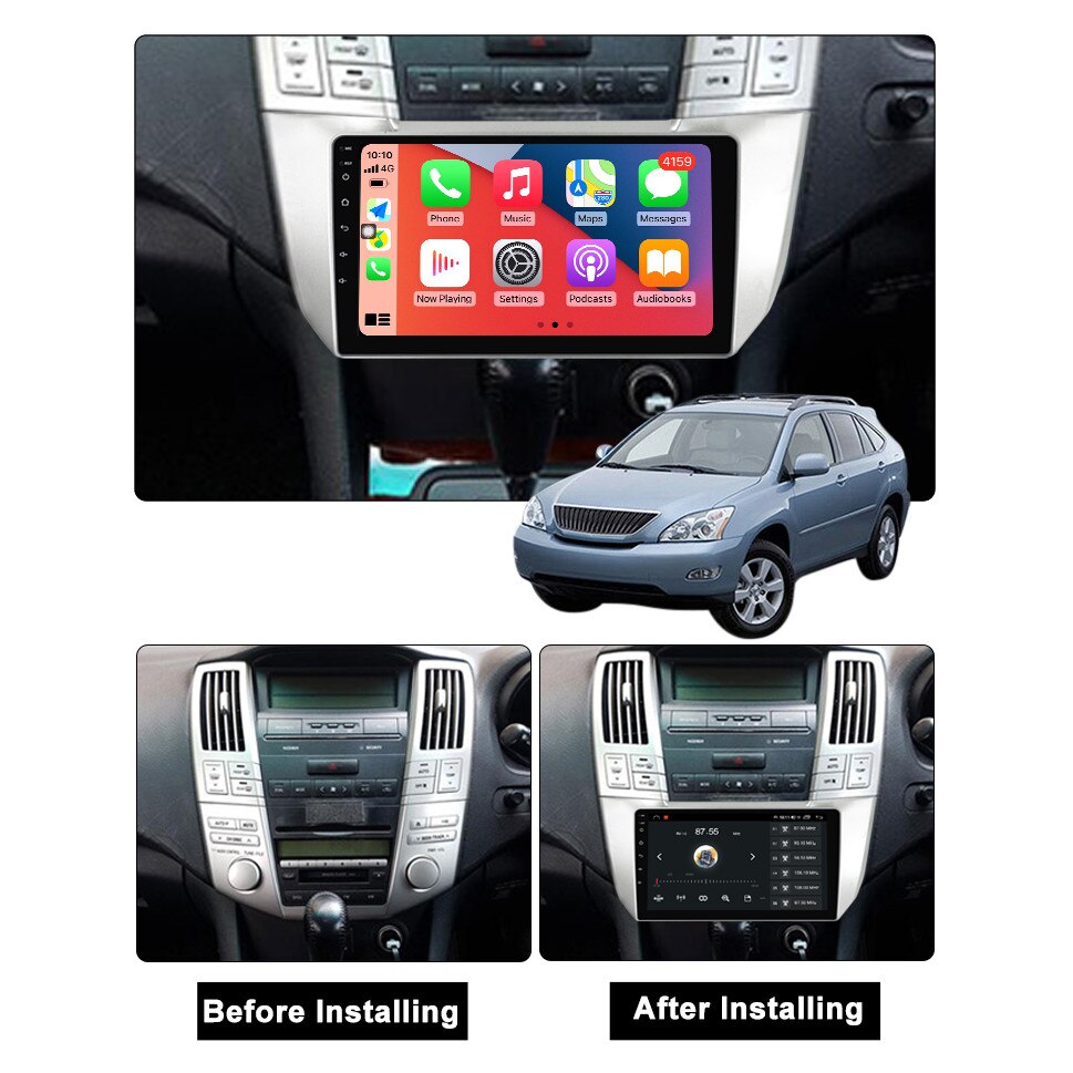 Dedikált navigáció Lexus RX300 RX330 RX350 RX400H 2003-2009, NAVI-IT ...