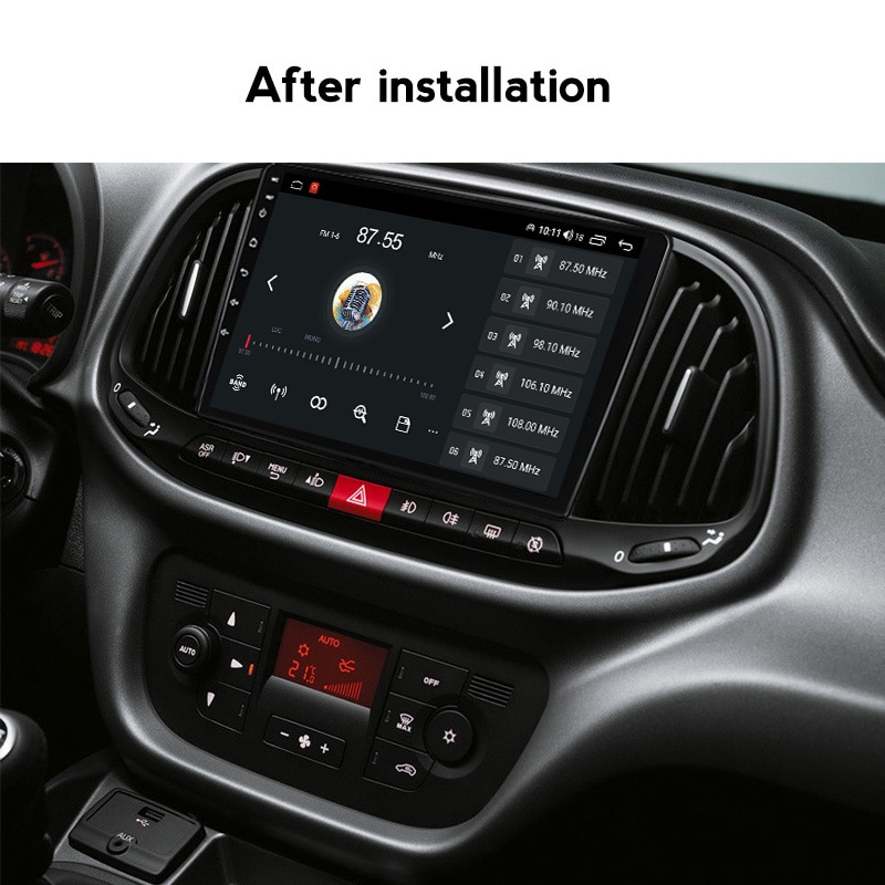 Navigatie dedicata Fiat Doblo 2015-2019, NAVI-IT,2 GB RAM si 32 GB ROM ...