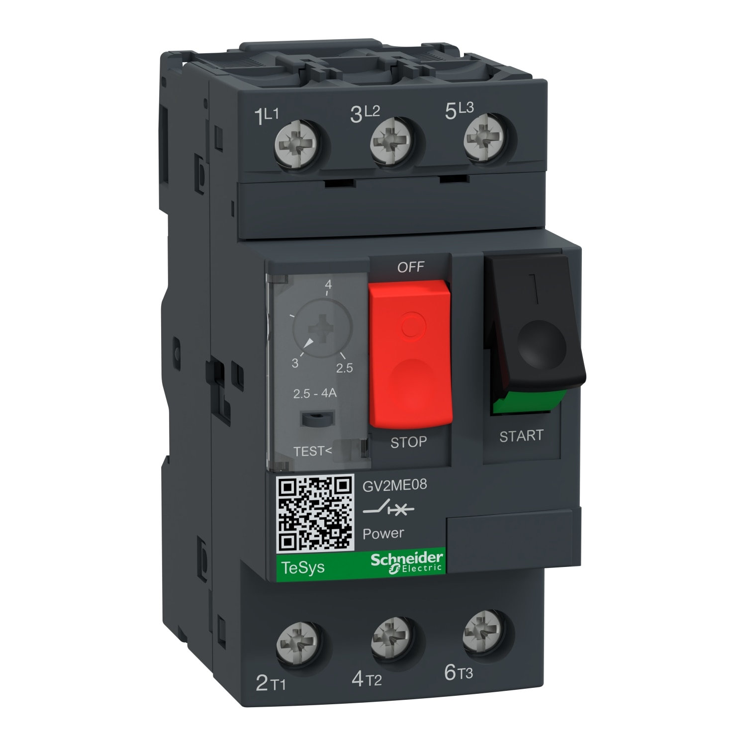 Protectie disjunctor motor TeSys Deca, Termo-magnetic, 2.5 - 4 A ...