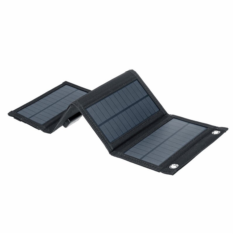 Panou solar portabil, MorFansi, cu 2 buc carabinier, 20W, IP65, 48.7x18 ...