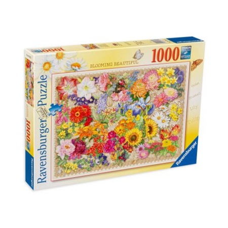Puzzle Ravensburger de 1000 piese - Flori - eMAG.ro