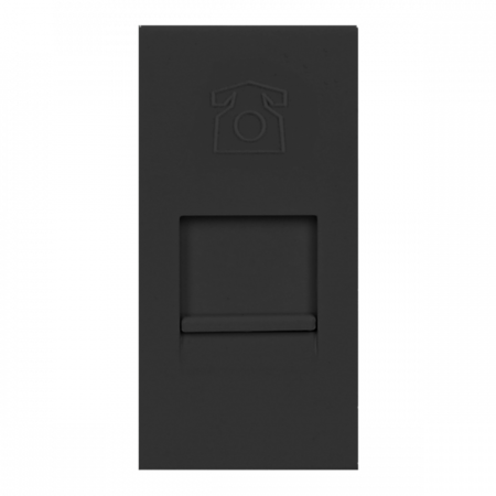Priza modulara telefon Noen RJ11, Orno, 22.5 x 45 mm, Negru - eMAG.ro