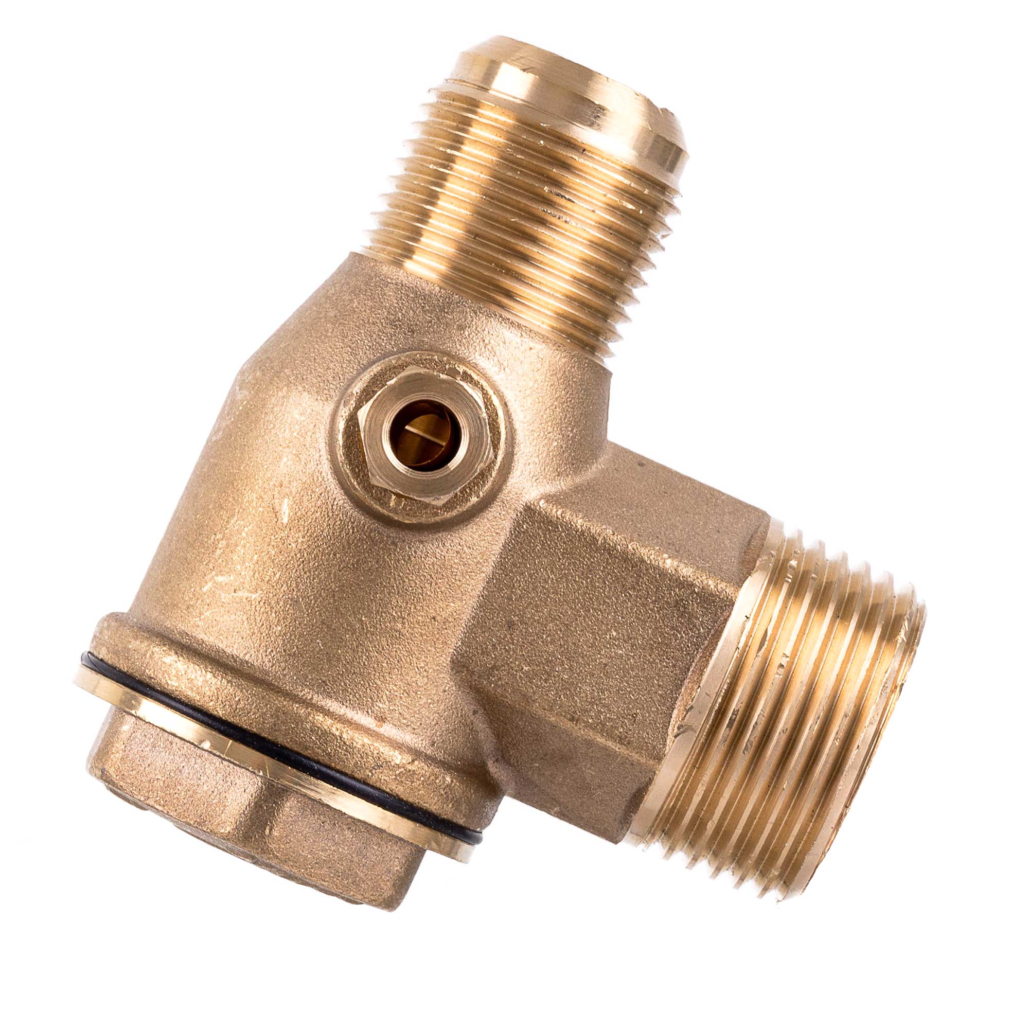 Supapa de sens retur unic pentru compresoare de aer, filet exterior 3/4 ...