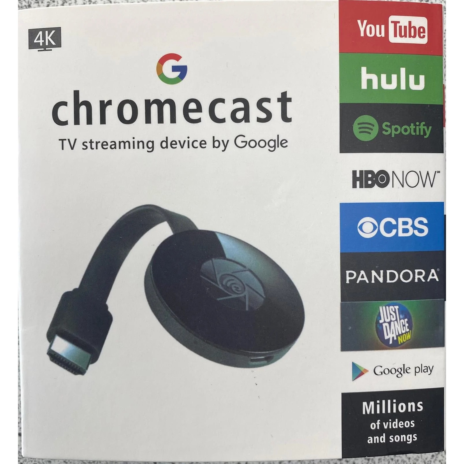 ChromeCast 4K TV streaming, okosító eszköz a Google-tól - eMAG.hu
