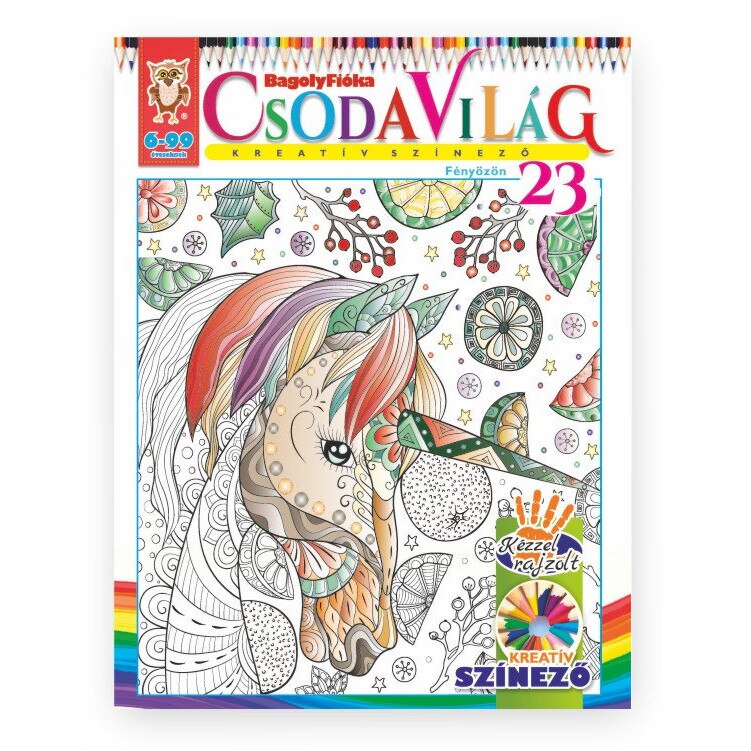 Csodavilág Kreatív színező 23. - Fényözön - eMAG.hu