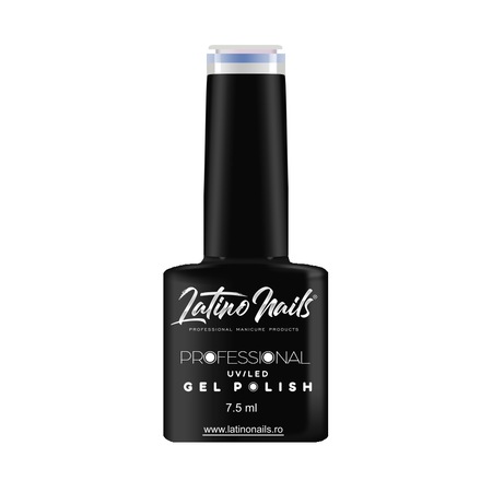 Gel lac pentru unghii Storm Chaser, Latino Nails, mov - gri, 7.5 ml ...