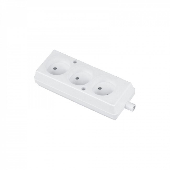 Priza portabila detasabila, ORNO, 3x2P, Alb - eMAG.ro