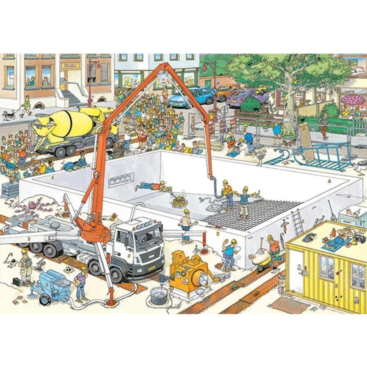 Puzzle Jumbo de 1000 piese - Constructie - eMAG.ro