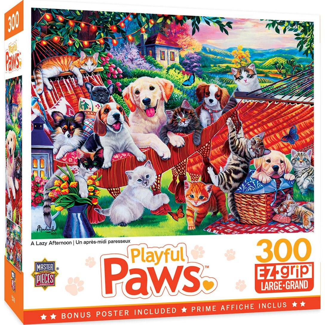 Puzzle Master Pieces de 300 XXL piese - A lazy afternoon - eMAG.ro