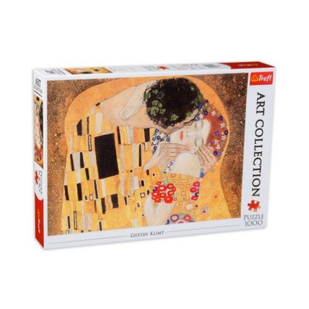 Puzzle Trefl de 1000 piese - Sarutul, Gustav Klimt - eMAG.ro