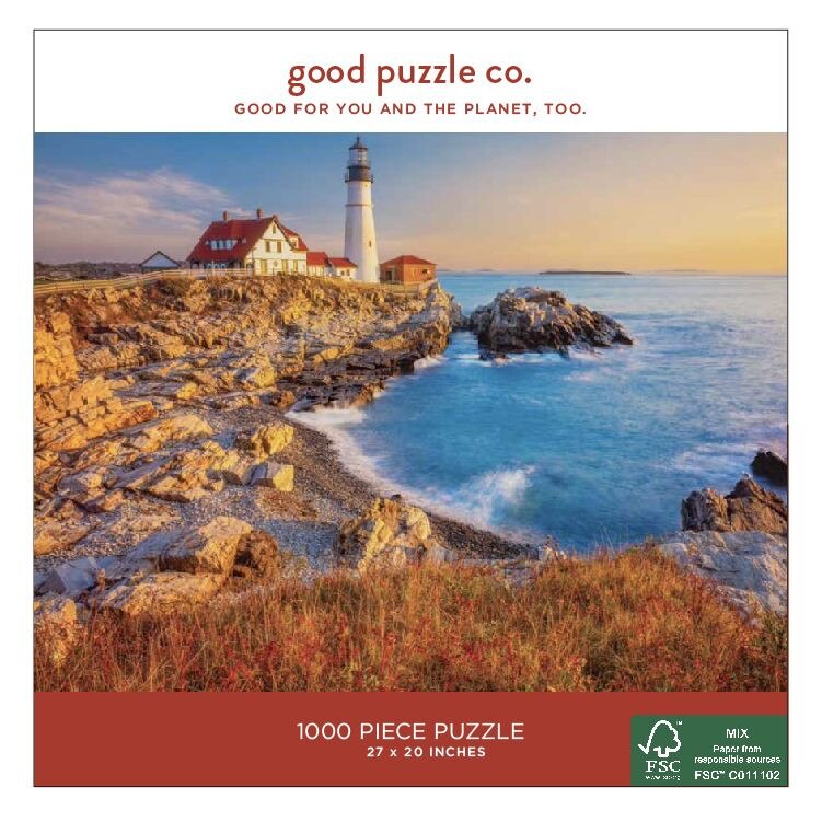 Пъзел Good Puzzle от 1000 части - Фар в Мейн - eMAG.bg