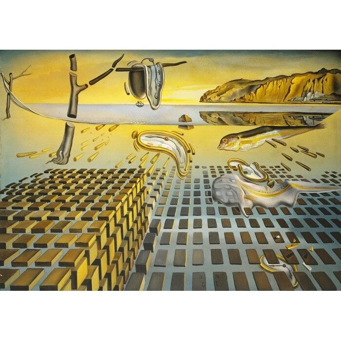 Puzzle Bluebird din 1000 de piese - Ceasuri topite - eMAG.ro