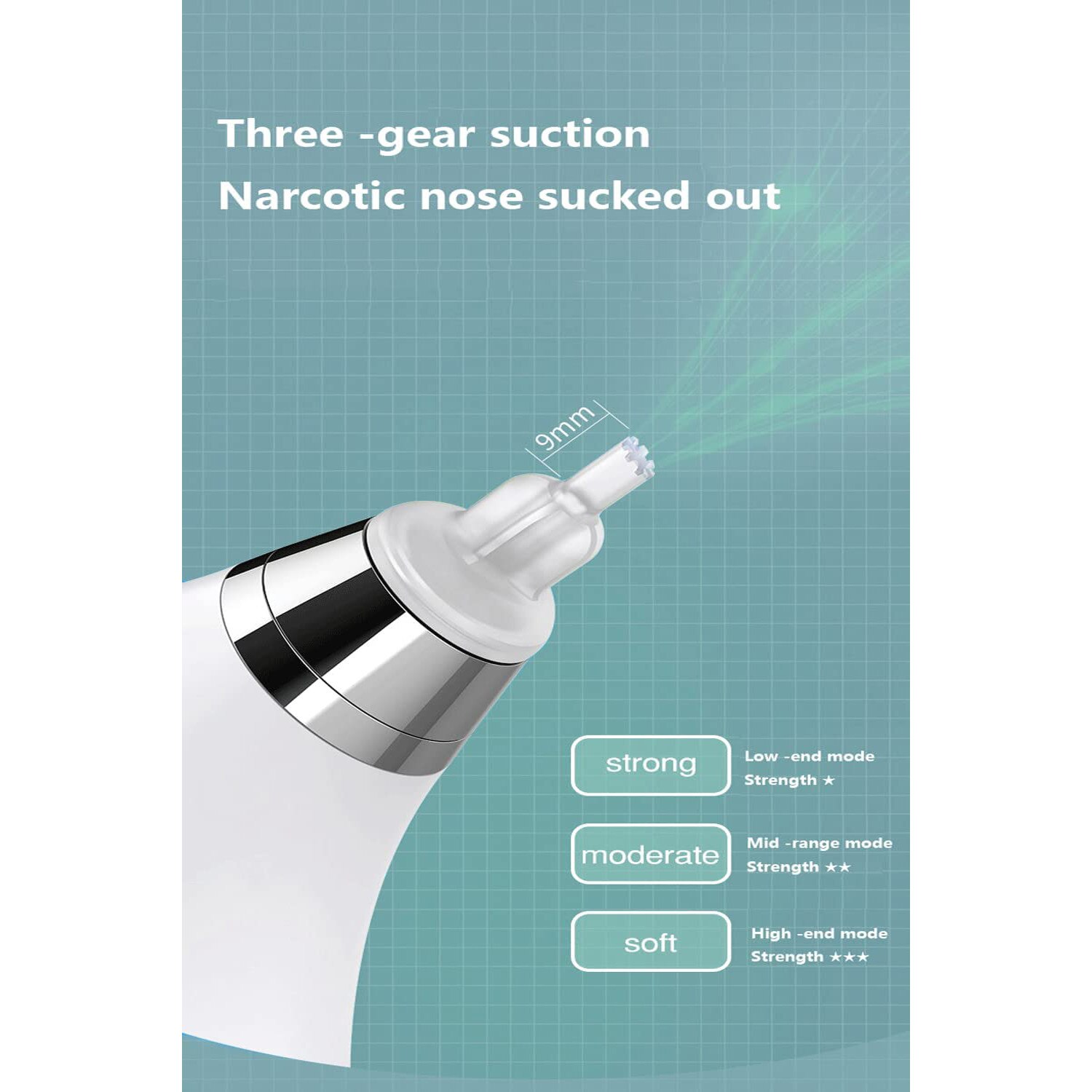 Aspirator nazal electric Baby pentru bebelusi si copii silentios ...