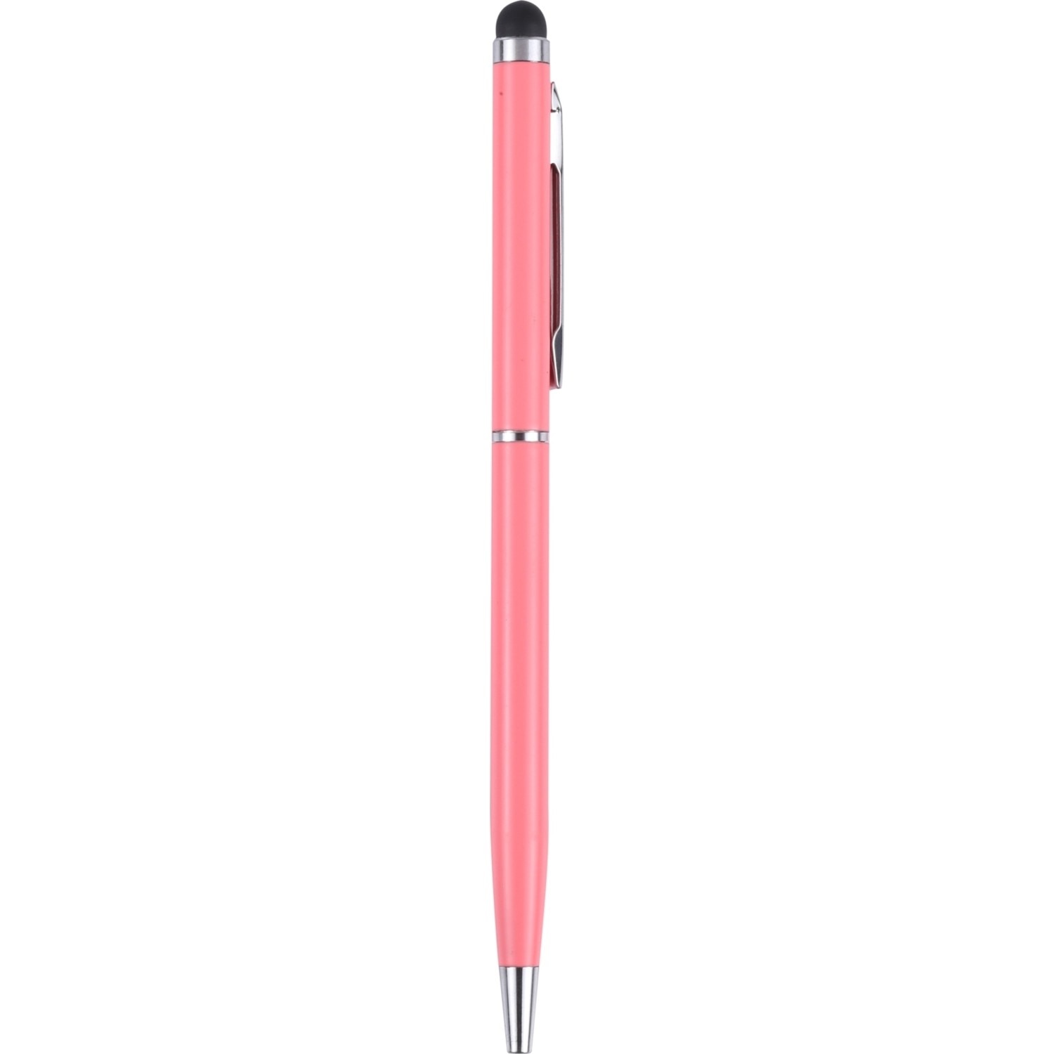 Stylus 2 in 1 compatibil cu dispozitive cu touch screen, Pink - eMAG.ro