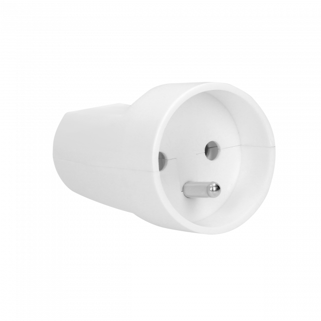 Priza pentru prelungitor, Orno, 16A, 250V, Alb - eMAG.ro