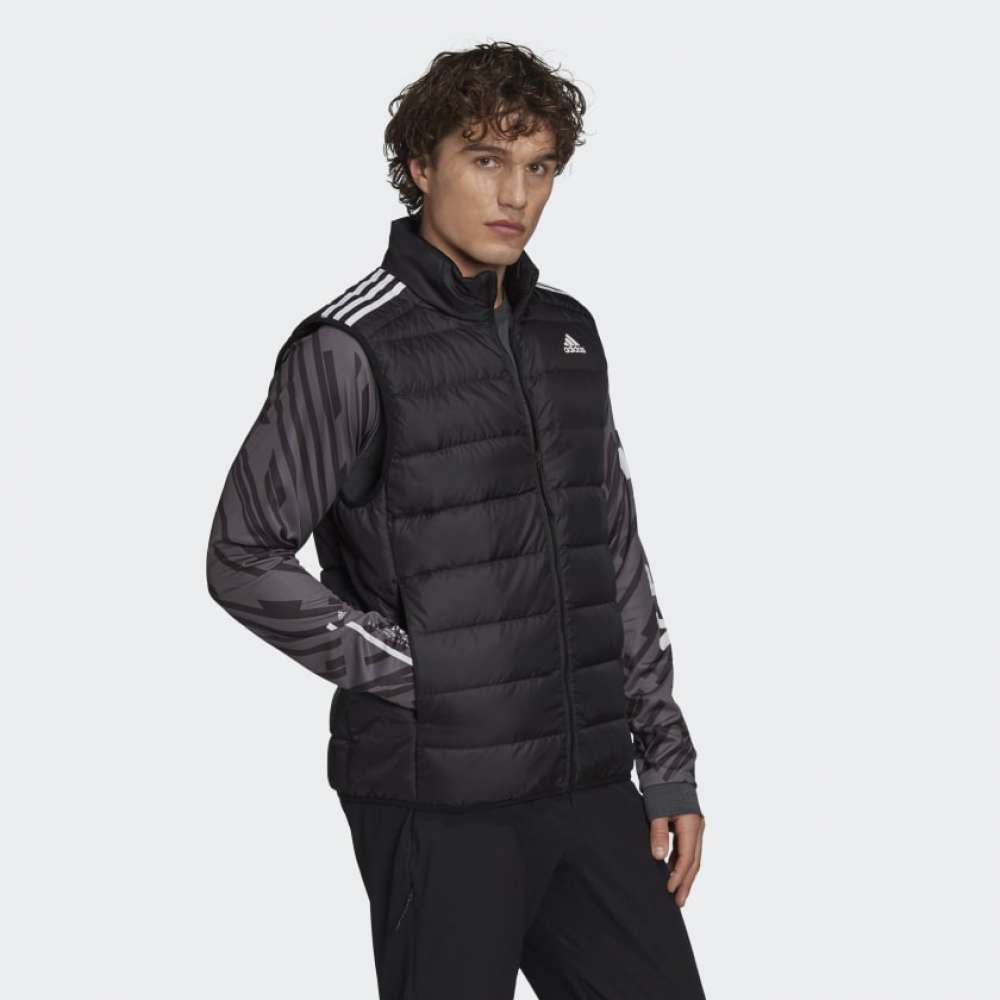 Елек adidas ess down vest GH4583, M, Черен - eMAG.bg