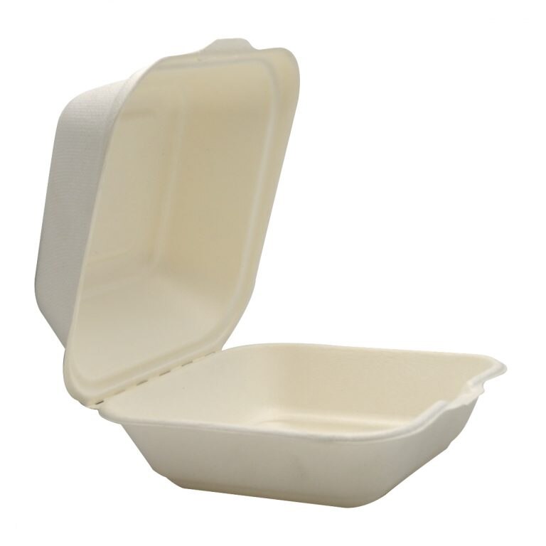 Caserole hamburger trestie bio HB6, 15x15 cm, 50 buc/set - eMAG.ro